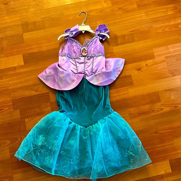 Disney | Dresses | Girls Ariel Dress Up Costume | Poshmark